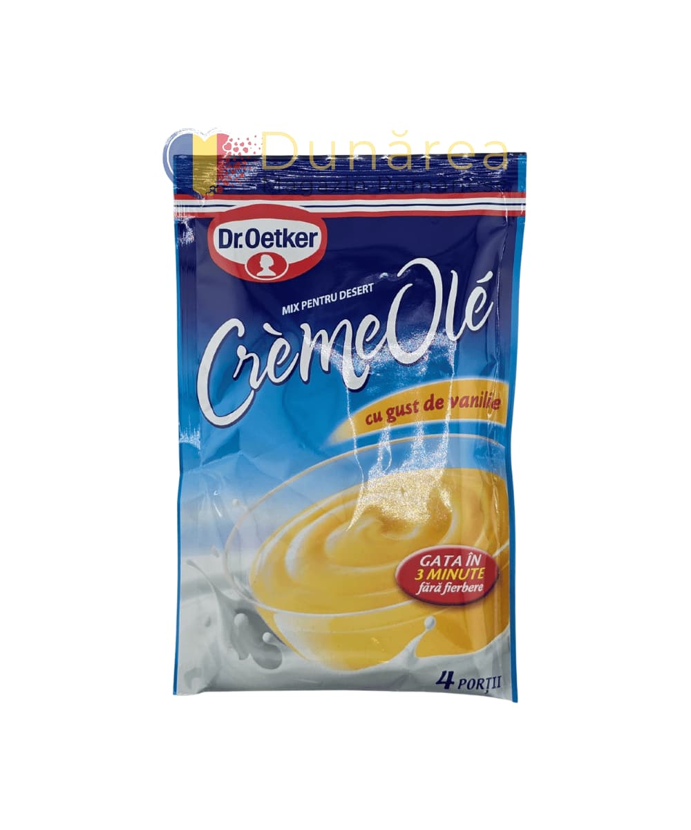 Dr.Oetker CremeOle gust de vanilie 80g – Dunărea Magazin Românesc