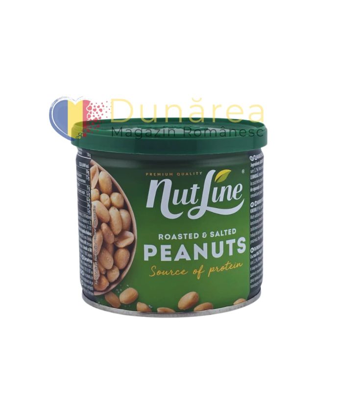 Nutline Arahide Prajite si Sarate 135g – Dunărea Magazin Românesc
